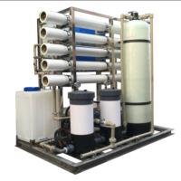 China 220V Touch Screen Salt Water Desalination Machine 5500W 1000 Liters Per Hour for sale