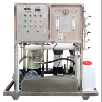 China Advanced Physical Chemical Treatment Ship Desalination Water Machine With Reverse Osmosis for sale