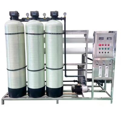 China 100 Tons Large Water Treatment Equipment Industrial Water Purifier Ultrapure Water Softening Deionization for sale