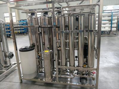 China Indoor Installation Ultrapure Water Equipment 3KW Power Supply 1T/H Water Flow Rate for sale