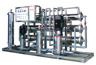 China PLC Controlled Industrial Water Treatment System Wall Mounted And Pure Water For Commercial Or Industrial for sale