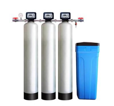 China Large Industrial Boiler Well Water Filter Softening Water Treatment Equipment for sale