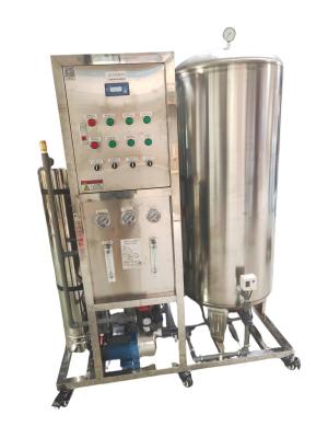 China Water Output 500l/H Pure Water Filtration System 1600W With Water Tank for sale