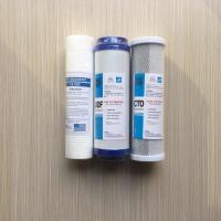 China Hot Melt PP Cartridge Folded Carbon Filter Element For Pure Water Filtration for sale