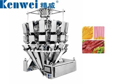 China Combination Multi Head Weigher Machine For Weighing Stick Shaped Products for sale