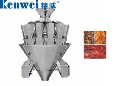 China 14 Head Multihead Weigher For Weighing Anchovy Fish Machine for sale