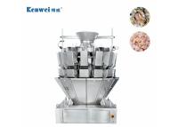 China Screw Feeding 14 Head Multihead Weigher For Weighing Meat for sale