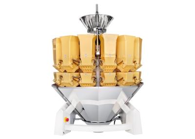 China Plastic Hopper Carbon Steel 10 Head Multihead Weigher for sale