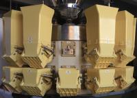 China Plastic Hopper Carbon Steel 10 Head Multihead Weigher for sale