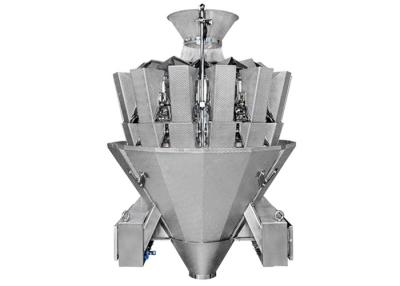 China Anchovy Fish 1420mm 50g 14 Head Multihead Weigher for sale
