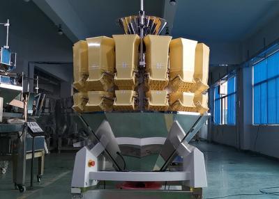 China 1200W Carbon Steel 100P/M 14 Head Multihead Weigher for sale
