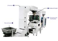 China High Accuracy Auto Packaging Machine With Stainless Steel For Short Food Plant Workshop for sale