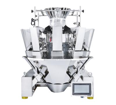 China Multihead Combination Weigher Weighing Machine For Pet Food Packing Machine for sale