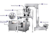 China Rotary Vacuum Packaging Machine For Packaging Rice for sale
