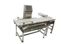 China 1000g Check Weigher Machine With Pneumatic Pusher Reject for sale
