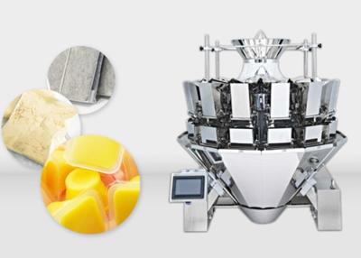 China Tea Coffee Bags 1500W Multihead Weighing Machine for sale