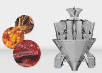 China Timing Hopper 14 Head 1500W Anchovy Fish Weigher for sale