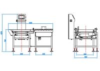 China Transportation 30PCS 30kg Check Weigher Machine for sale