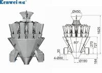 China 60P/M 14 Head Multihead Weigher For Anchovy Fish for sale