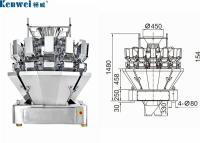 China 180P/M 18 Head Multihead Weigher With Step Motor Driving System for sale