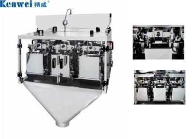 China 4000g 3 Head Granule Linear Weigher Machine 500W for sale