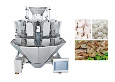 China 7 Inches Touch Screen Multihead Weigher Packing Machine For Frozen Food for sale
