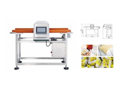 China Food Horizontal Metal Detecting Machine 30m/Min for sale