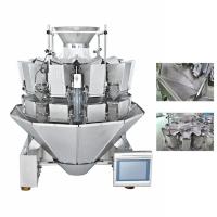 China 7 inches touch screen Multihead Weighing Machine For Frozen Food for sale