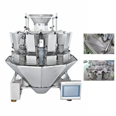 China 7 inches touch screen Multihead Weighing Machine For Frozen Food for sale