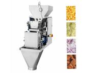 China 500g Onions Single Head Linear Weigher Machine With Conveyor Belt for sale