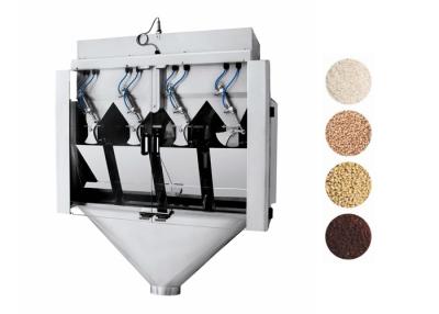 China 4 Head High Speed Linear Weigher For 2000g Granules for sale