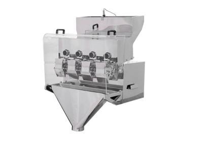 China 0.5L Hopper Mini 4 Heads Linear Weigher Machine Pipe Type for sale