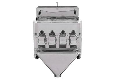 China Mini Pipe Type 4 Head Linear Weigher 20P/M for sale