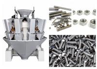 China Hardware Packing Machine With 14 Head Multihead Weigher for sale
