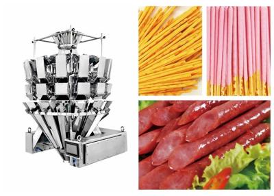 China 1.6L Hopper Multi Head Weigher For Weighing Sausages for sale