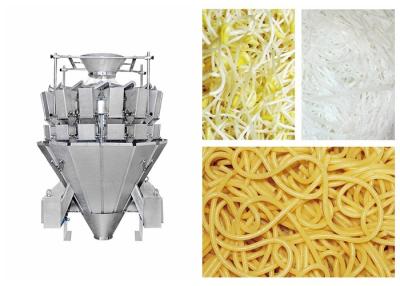 China Kenwei Pasta Multihead Weigher Packing Machine 1500g for sale