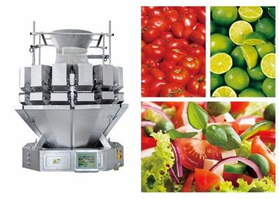 China 14 Head Salad Weigher For Weighing Vegetable Salads / Fruit Salads for sale