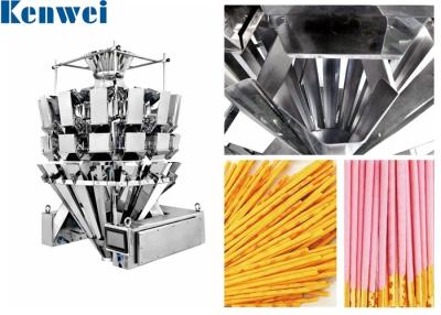 China 7in Touch Screen Multihead Weighing Packaging Machine Stick Shaped for sale