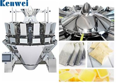 China Automatic Tea Coffee Bags Counting Multihead Weigher 14 Heads for sale