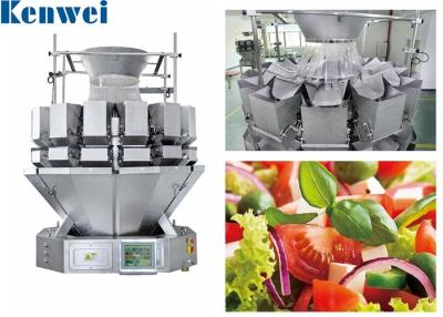 China Vegetable Salad Multi Head Weighing Machine 10 Head For Tomatoes Onions for sale