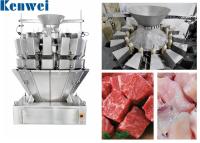 China 2.5L Hopper 14 Heads Multihead Weigher With Screw Feeding For Chicken Pork Duck for sale