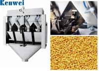 China 4 Heads High Speed Linear Weigher 6L For Sugar Salt Sesame 200-4000g for sale