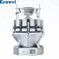 China Automatic 14 Heads Salad Multihead Weigher 5L For 100-3000g Potatoes Tomatoes for sale