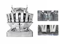China Kenwei Automatic 20 Head Multihead Weigher Machine With Two Outputs for sale