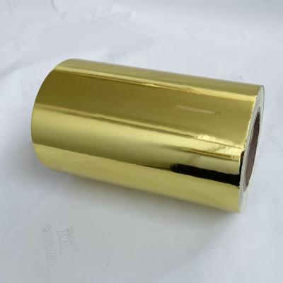 China 100m Matrial Gold Foil 20N Strong Adhesive Labels for sale