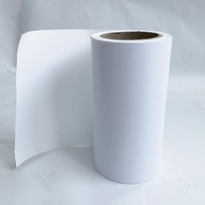 China White Glassine Paper 55GSM Industrial Adhesive Labels for sale