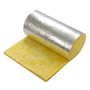 China Insulation Glass Wool Blanket with FSK Facing | Light Steel Structure Wall Insulation for sale