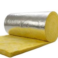 China Eco-Friendly Insulation Glass Wool Blanket with FSK Facing | Green Light Steel Structure Roof Insulation for sale