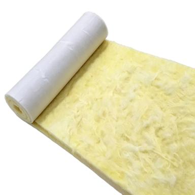China Eco-Friendly Insulation Glass Wool Blanket with WMP Facing | Green Light Steel Structure Roof Insulation for sale