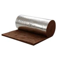 China Eco-Friendly Insulation Glass Wool Blanket with FSK Facing | Green Light Steel Structure Wall Insulation for sale